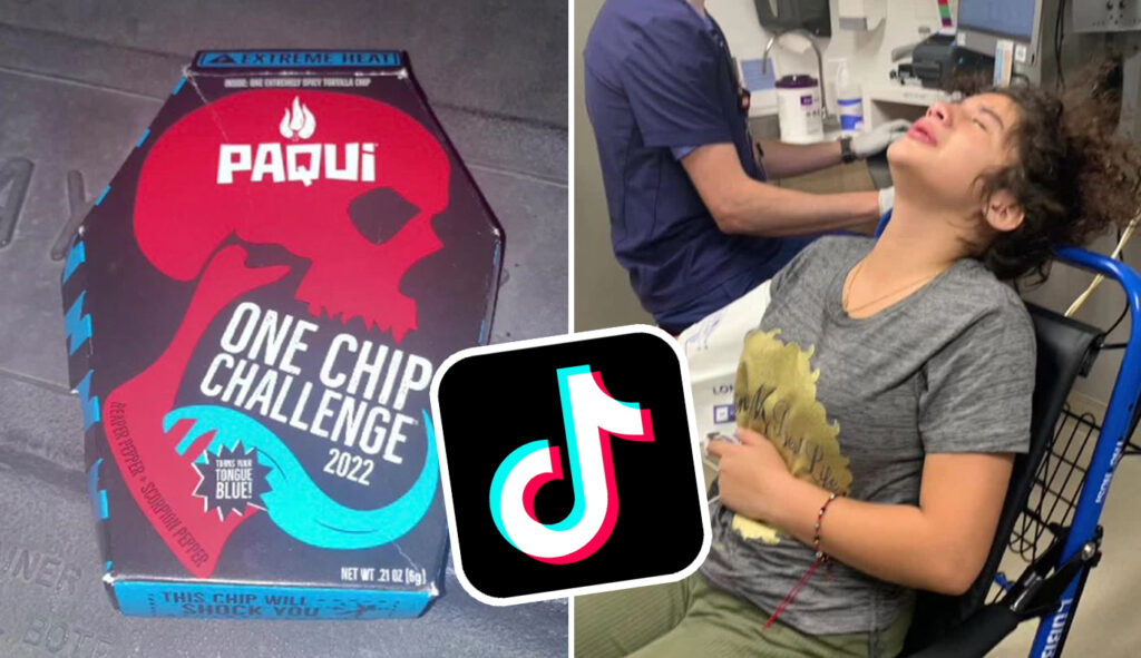 One Chip Challenge: el mortal reto viral de TikTok